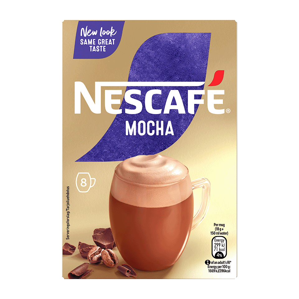 NESCAFÉ® Mocha kaffeportionsbreve | Nescafé Denmark